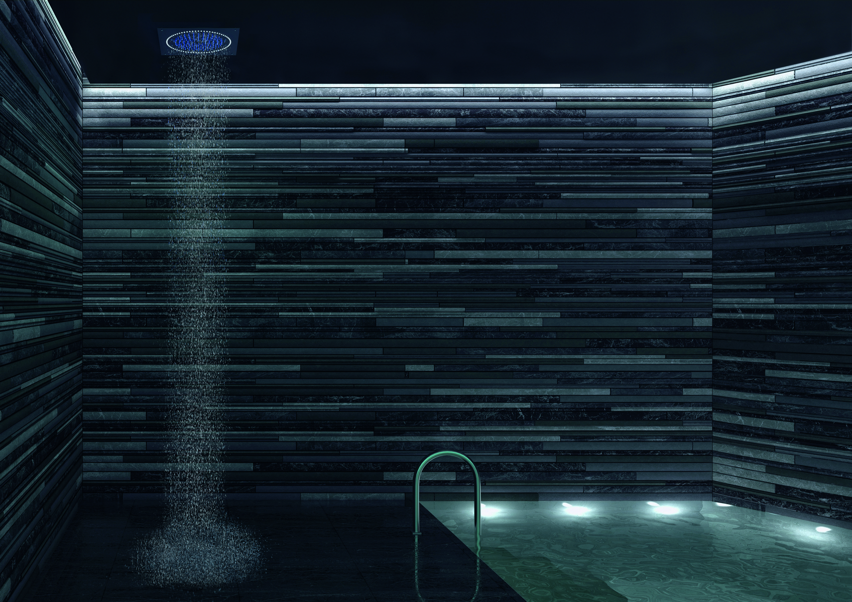 Galaxy WCSQ-270 Built-In Shower Head