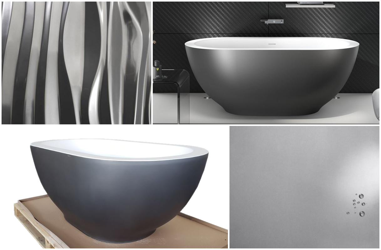 Introducing Modern Metal Bathtub and Washbasin Finishes For The 21st ...