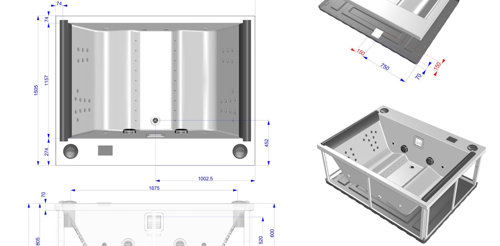 Inground Hot Tubs - Outdoor Inground Spa for Sale